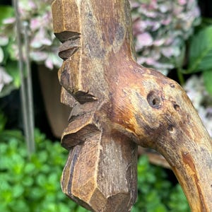 Vintage Carved African Walking Stick. - Etsy