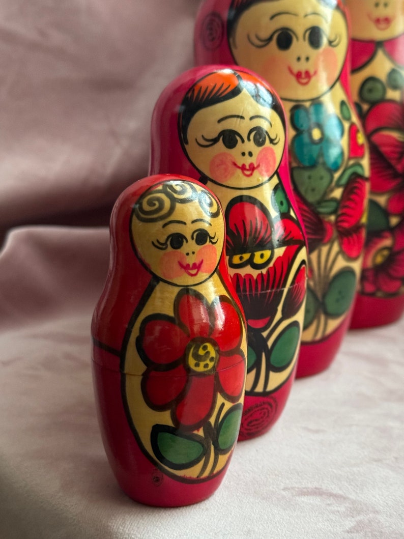 Vintage Nesting Doll. Matryoshka Doll. - Etsy