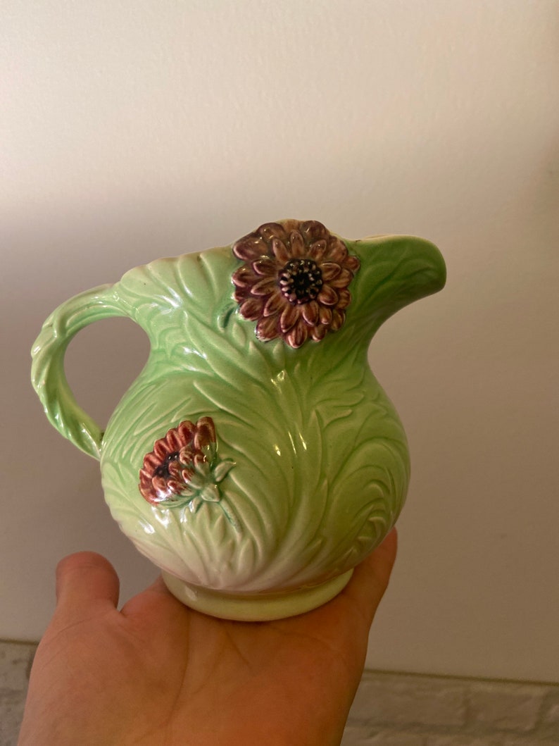 Vintage Shorter & Son Glazed Pottery Pitcher.staffordshire England Twig ...