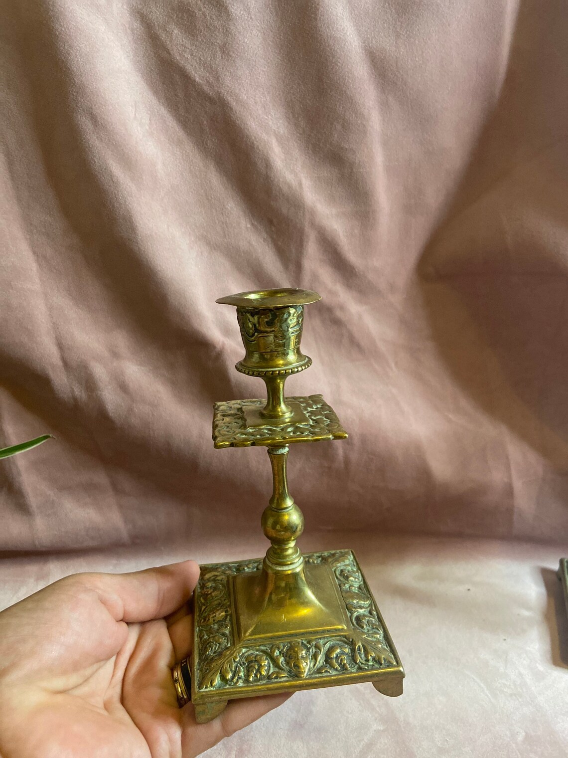 Antique Elegant Set of 2 English Candles Sticks. - Etsy