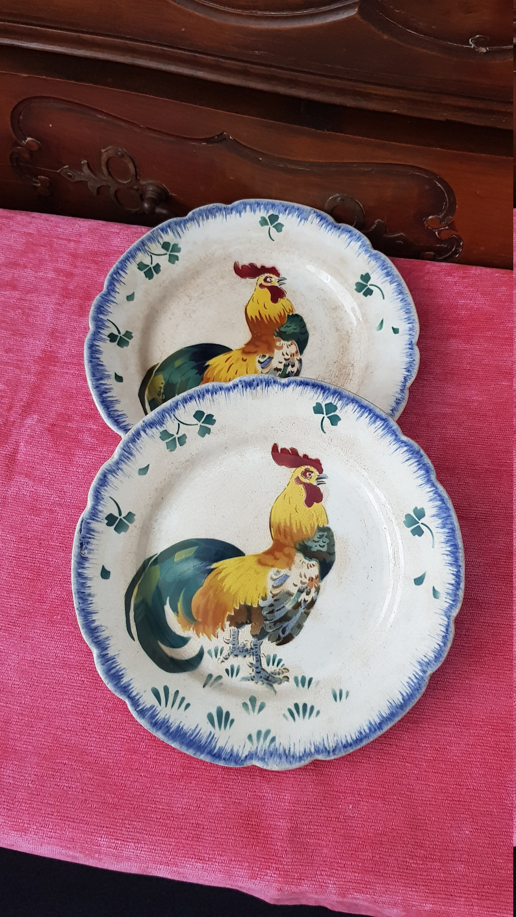 Rooster Collector Plates