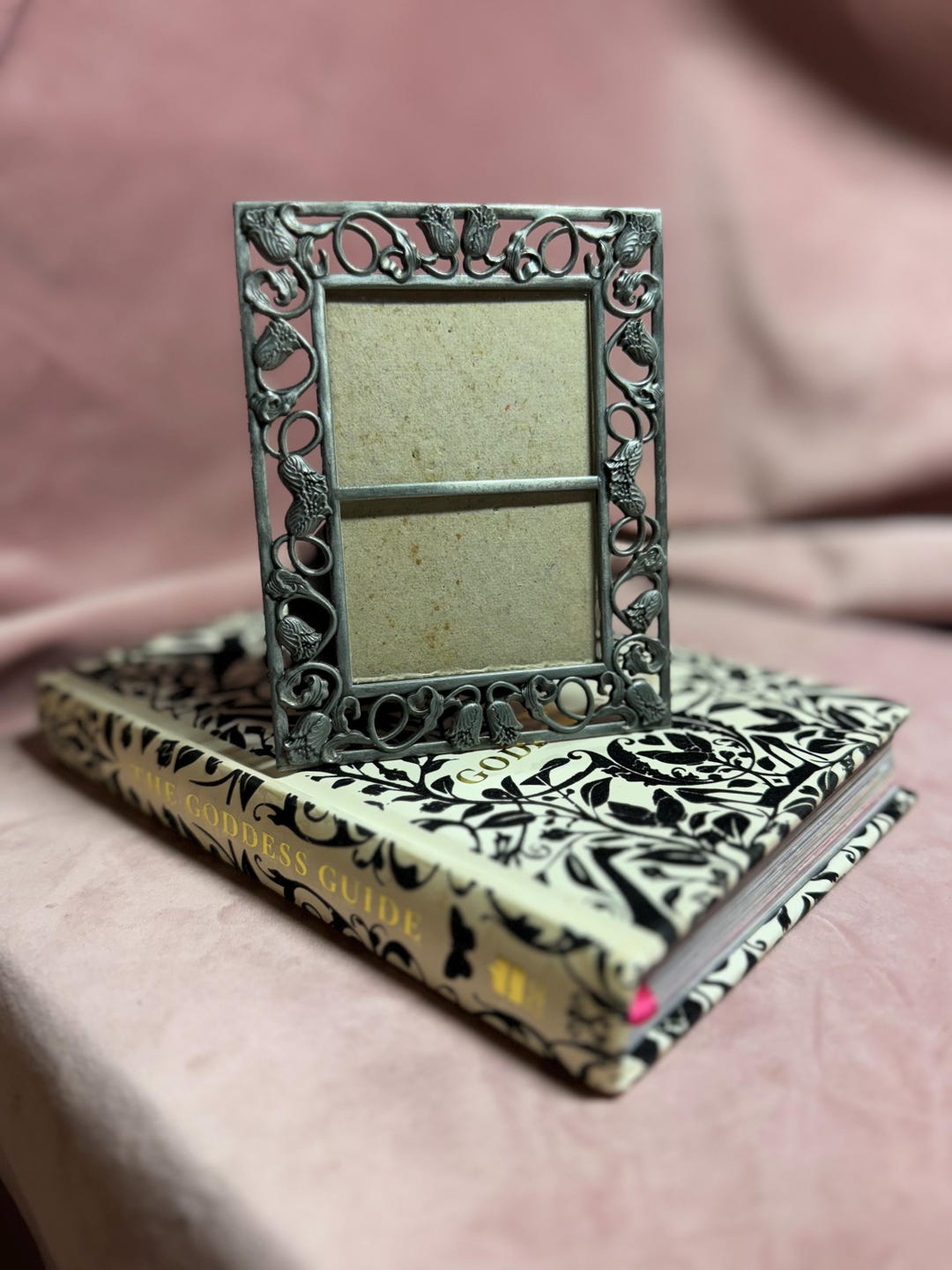 Beautiful Unique 2 Pictures Frame.azure Frame,silver Colour. - Etsy
