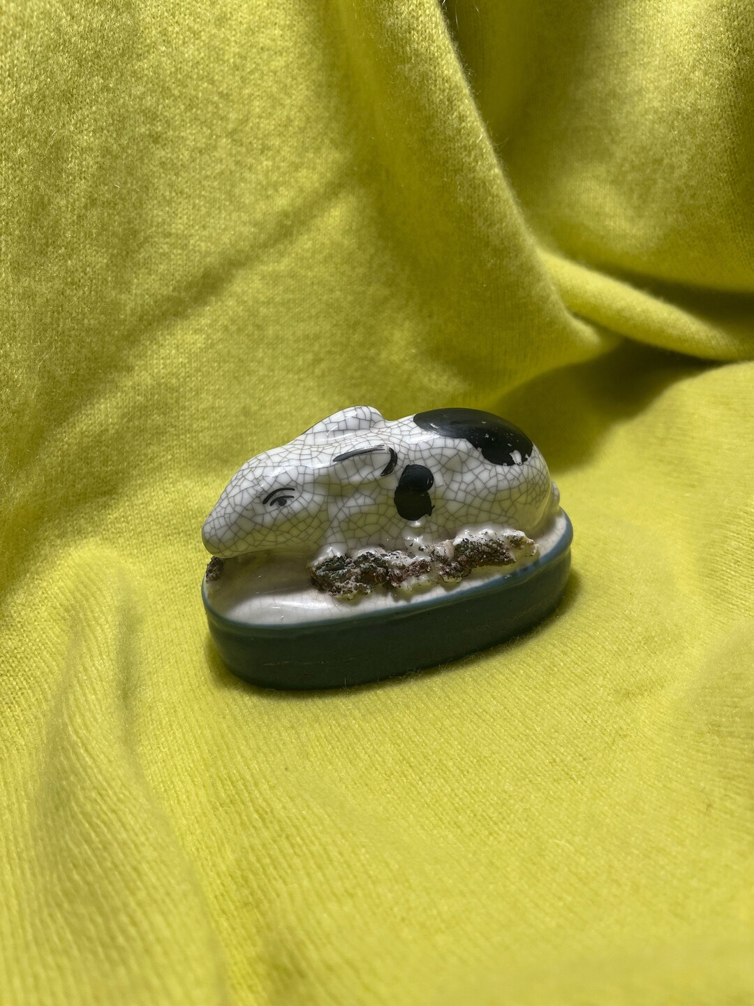 Vintage Unique Staffordshire Rabbit. - Etsy