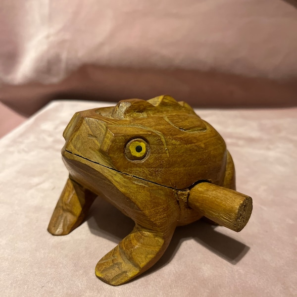 Wooden Frog Instrument - Etsy