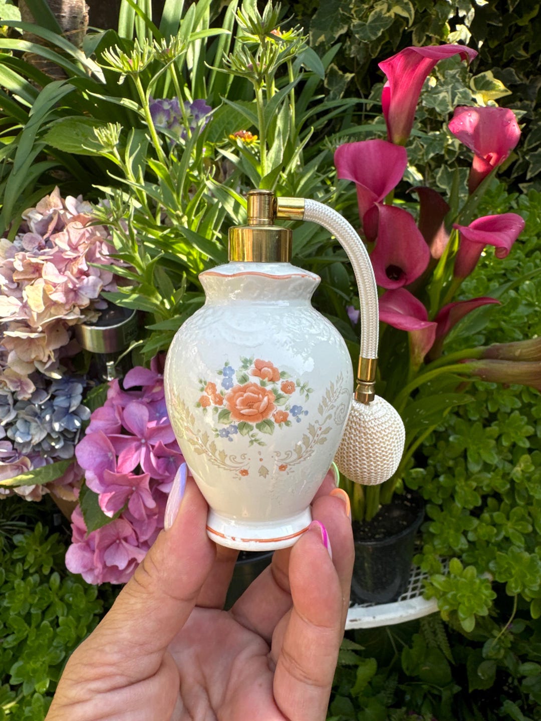 Vintage Porcelain Perfume Bottle,wild Tudor. - Etsy