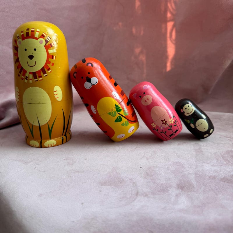 Animal Matryoshka - Etsy