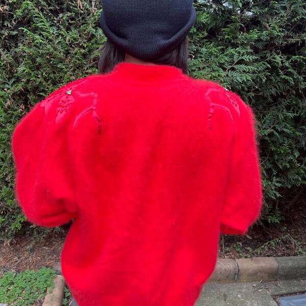 Angora Sweater Vintage - Etsy