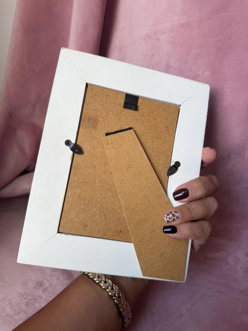 Beautiful White Wooden Picture Frame ,shabby Chic Frame. - Etsy