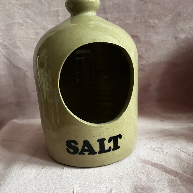 Pottery Salt Pig - Etsy