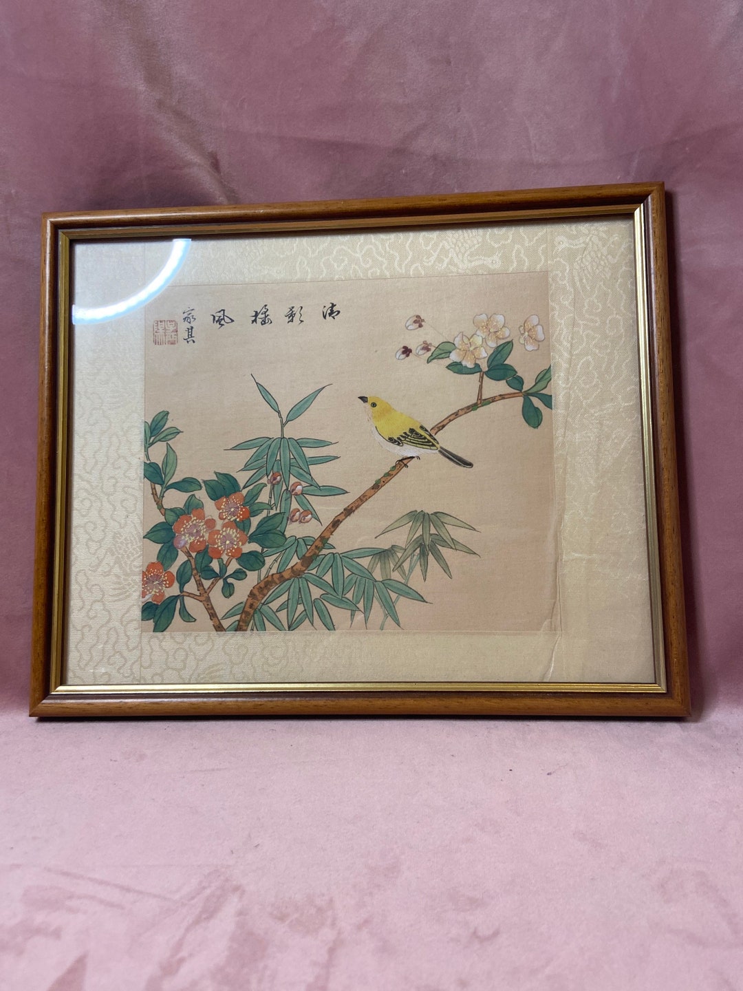 Gongbi.vintage Traditional Chinese Painting,ink and Colour. - Etsy