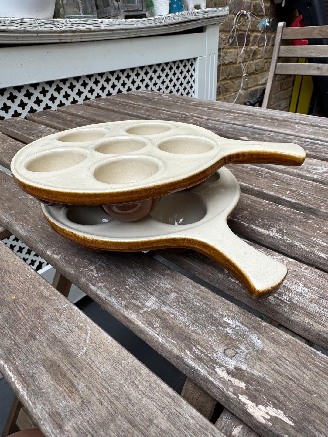 Vintage Set of 2 S Snail Plates Made in France. - Etsy