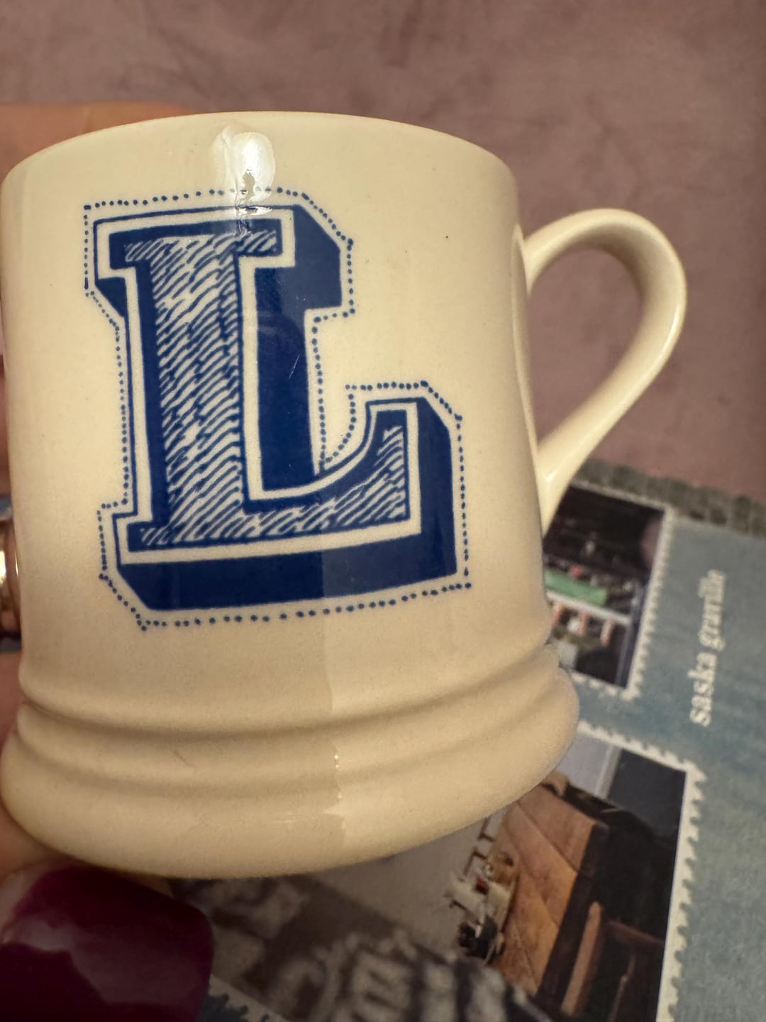 Vintage Emma Bridgewater Alphabet Mug -L - Etsy