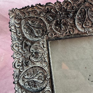 Vintage,small Picture Frame With Pewter Fairy. - Etsy