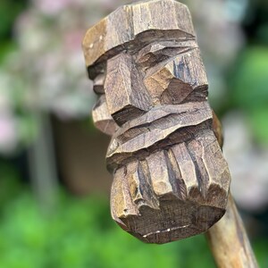Vintage Carved African Walking Stick. - Etsy