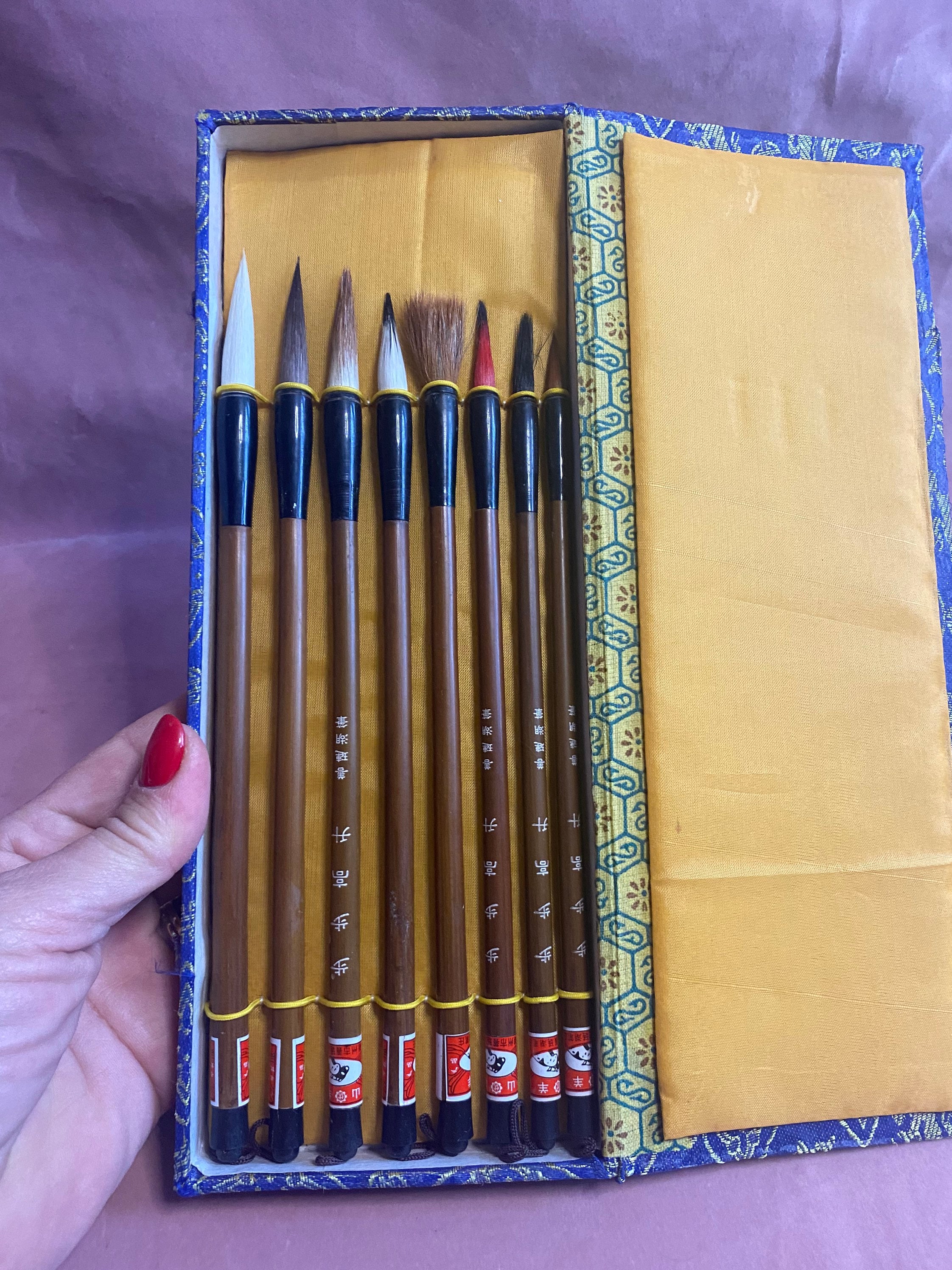 Chinese calligraphy brush set store