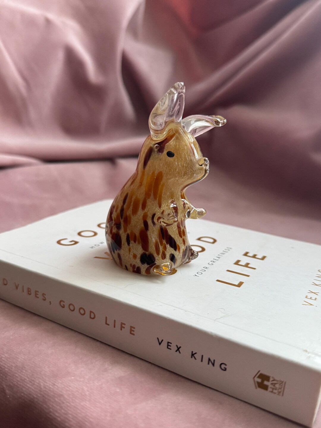 Vintage Cute Pig Glass Paperweight Made in England. - Etsy