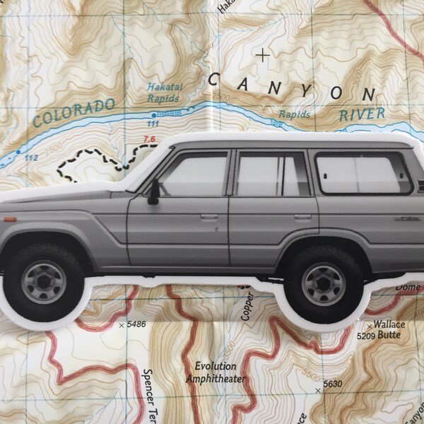 Land Cruiser Sticker - Etsy