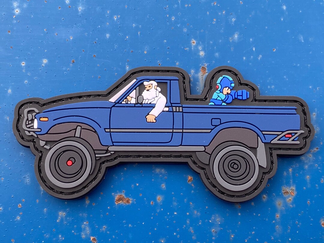 First Gen Toyota Pickup X Mega Man Patch - Etsy