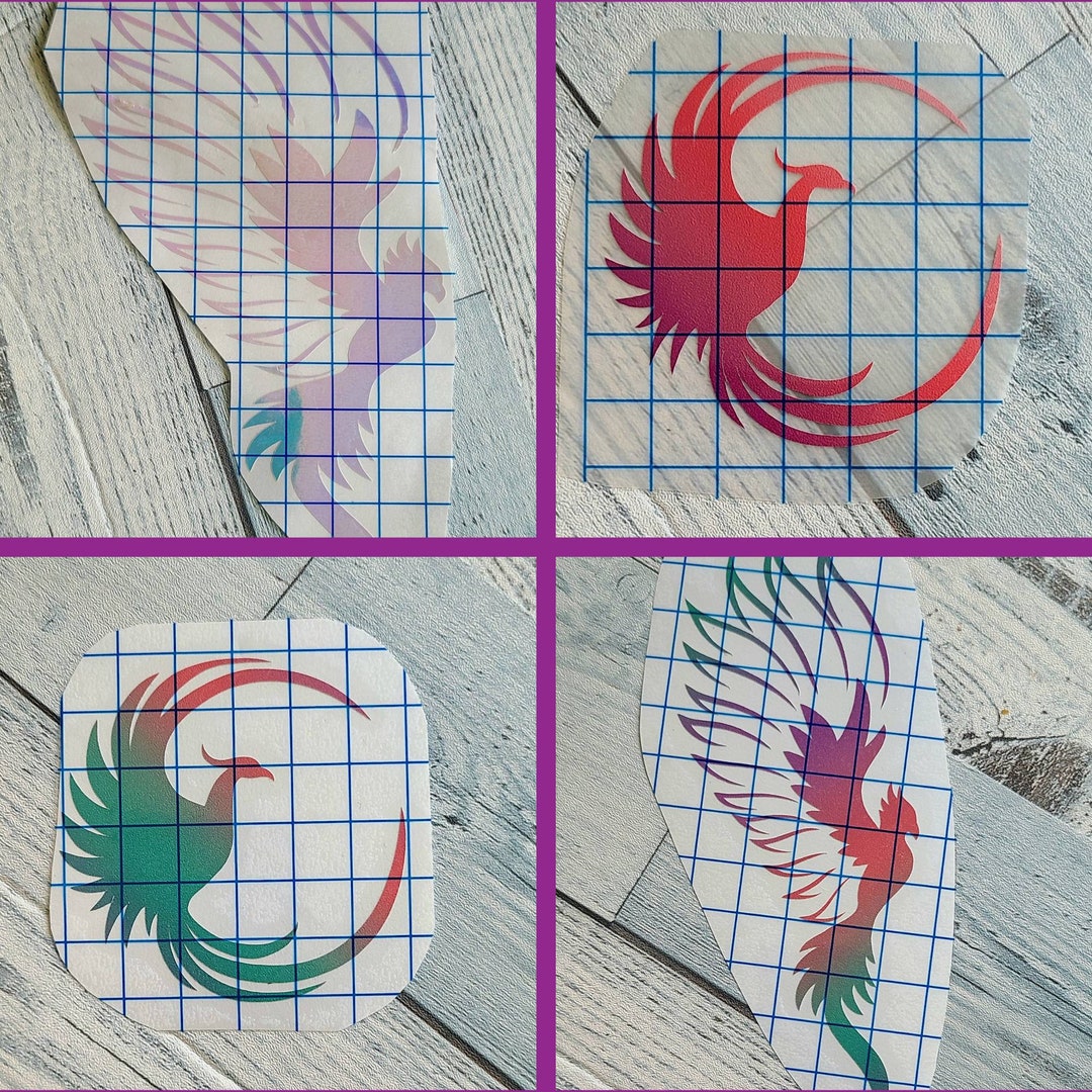 Phoenix Decal, Holographic Sticker, Spiritual Car, Spiritualism, Witch ...