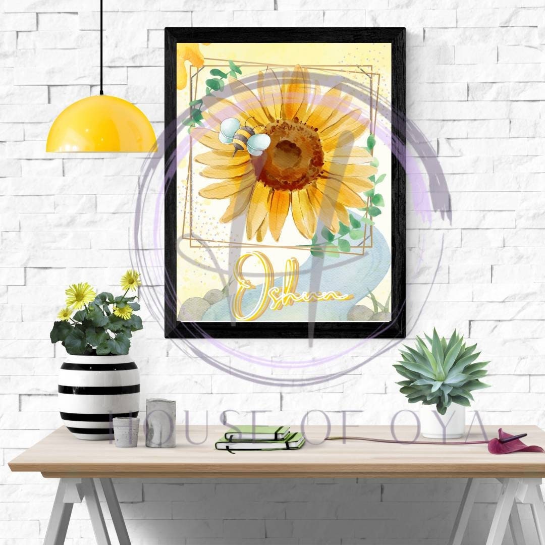 Printable Wall Orisha Art 7 African Powers Oshun Digital Bundle Chango ...