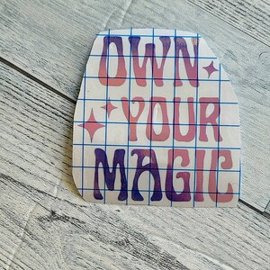 Witch Decal, Pagan Stickers, Decals Full Moon, Witchy Magic Vinyl ...