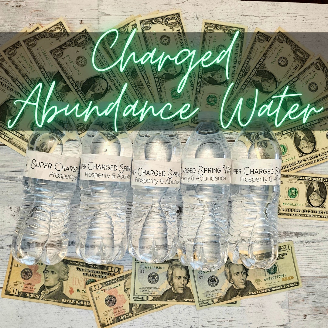 Money Water, Cash Spell, Spiritual Cleasing, Abundance and Prosperity ...