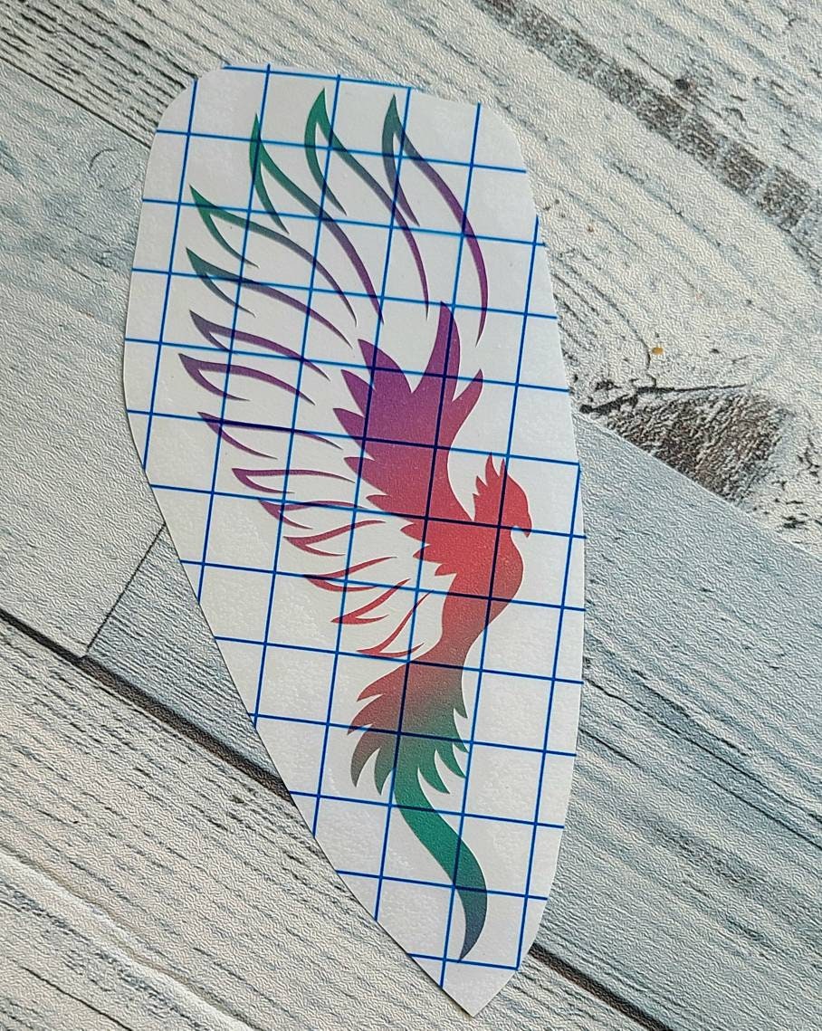 Phoenix Decal, Holographic Sticker, Spiritual Car, Spiritualism, Witch ...