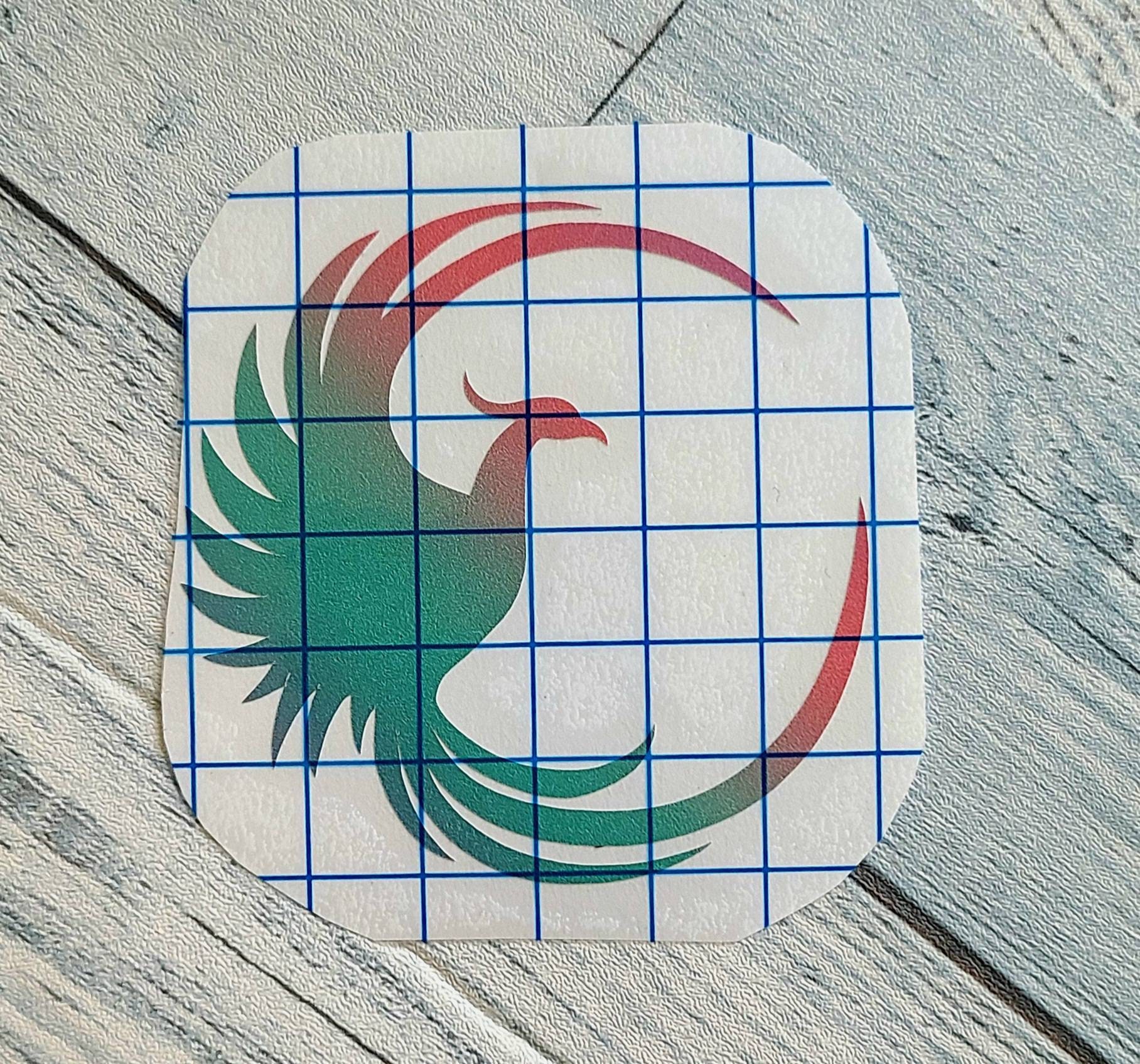 Phoenix Decal, Holographic Sticker, Spiritual Car, Spiritualism, Witch ...