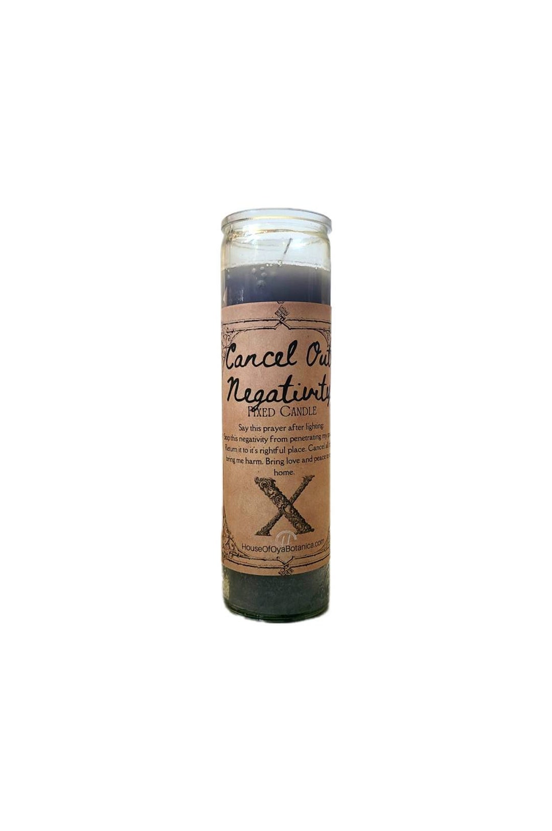 Fixed Candles, Cancel Negativity Candle, - Etsy
