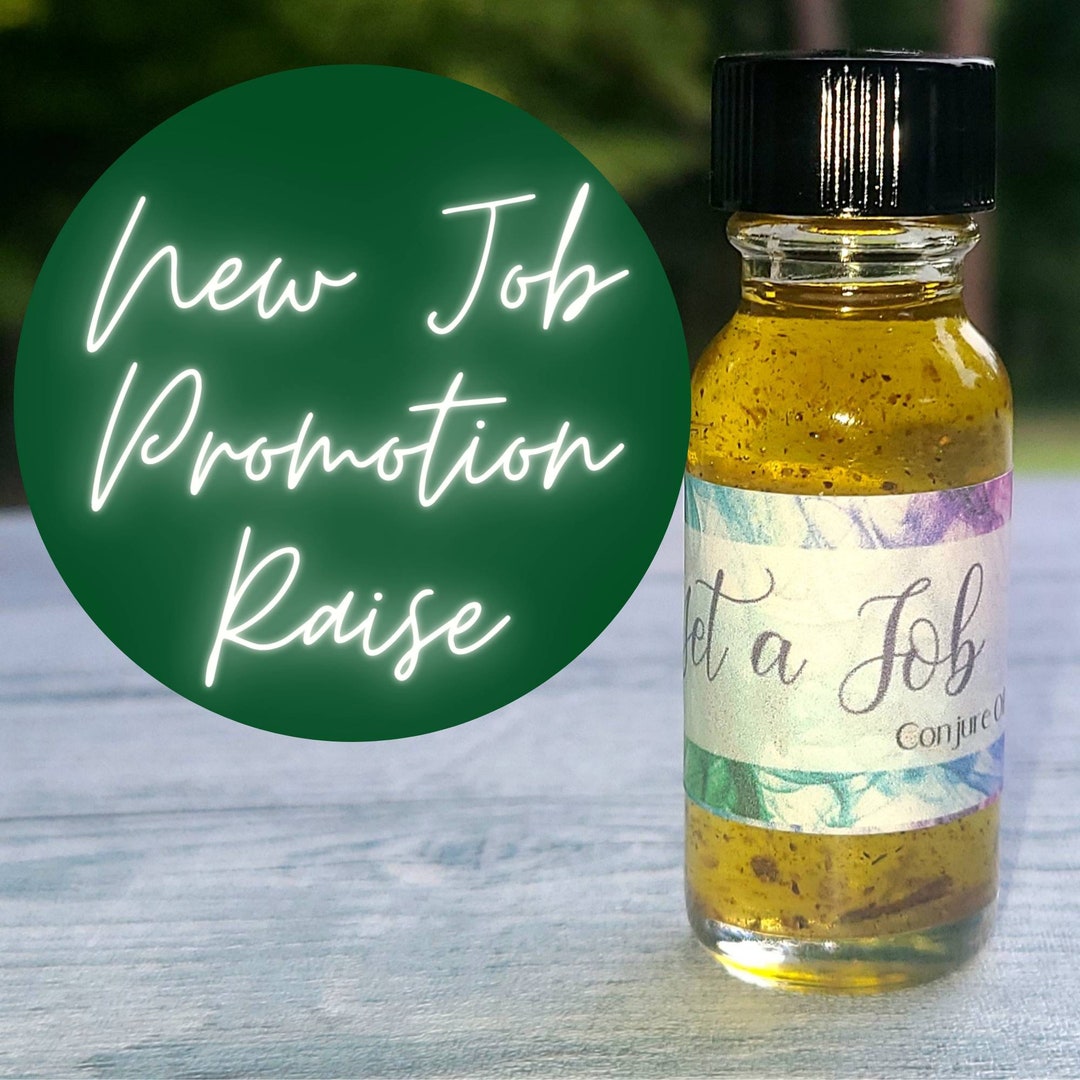 Job Spell Employment Oil Get a Job Career Spells Money - Etsy
