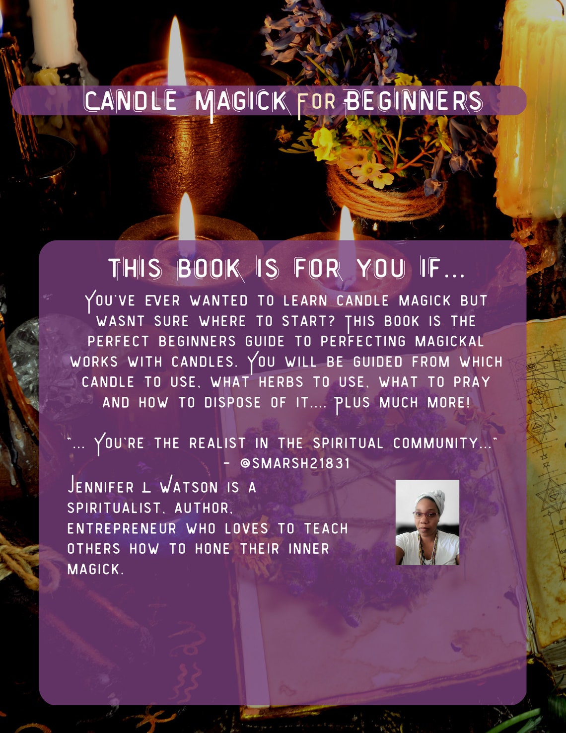 Beginner Candle Magick, the Magic Candles, Magics Workbook, Digital ...