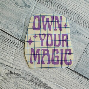 Witch Decal, Pagan Stickers, Decals Full Moon, Witchy Magic Vinyl ...