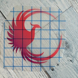 Phoenix Decal, Holographic Sticker, Spiritual Car, Spiritualism, Witch ...