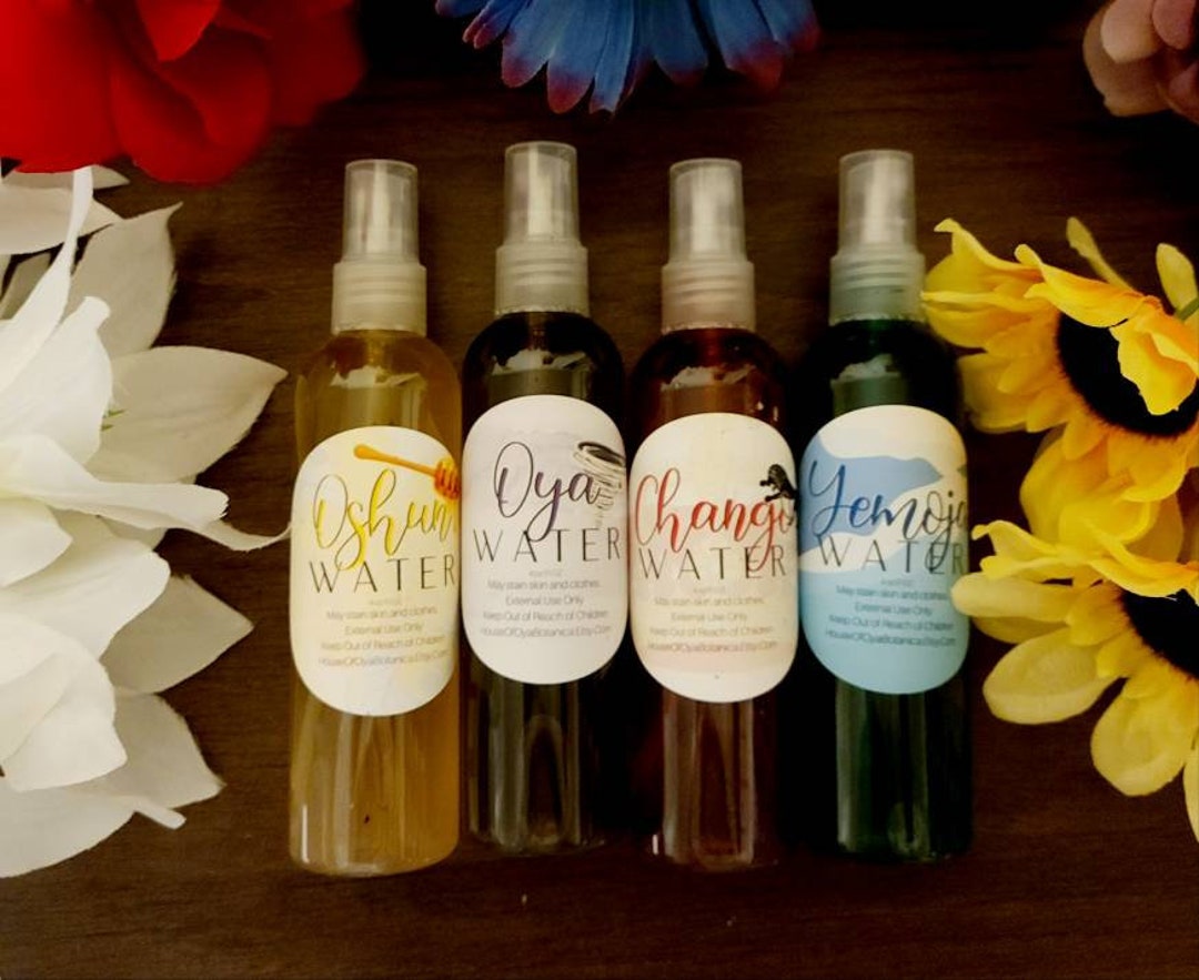 Orisha Water Florida Water Chango Oshun Oya Yemaya 7 - Etsy