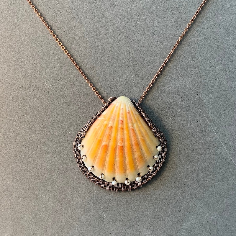 Sea Shell Wire Wrap - Etsy