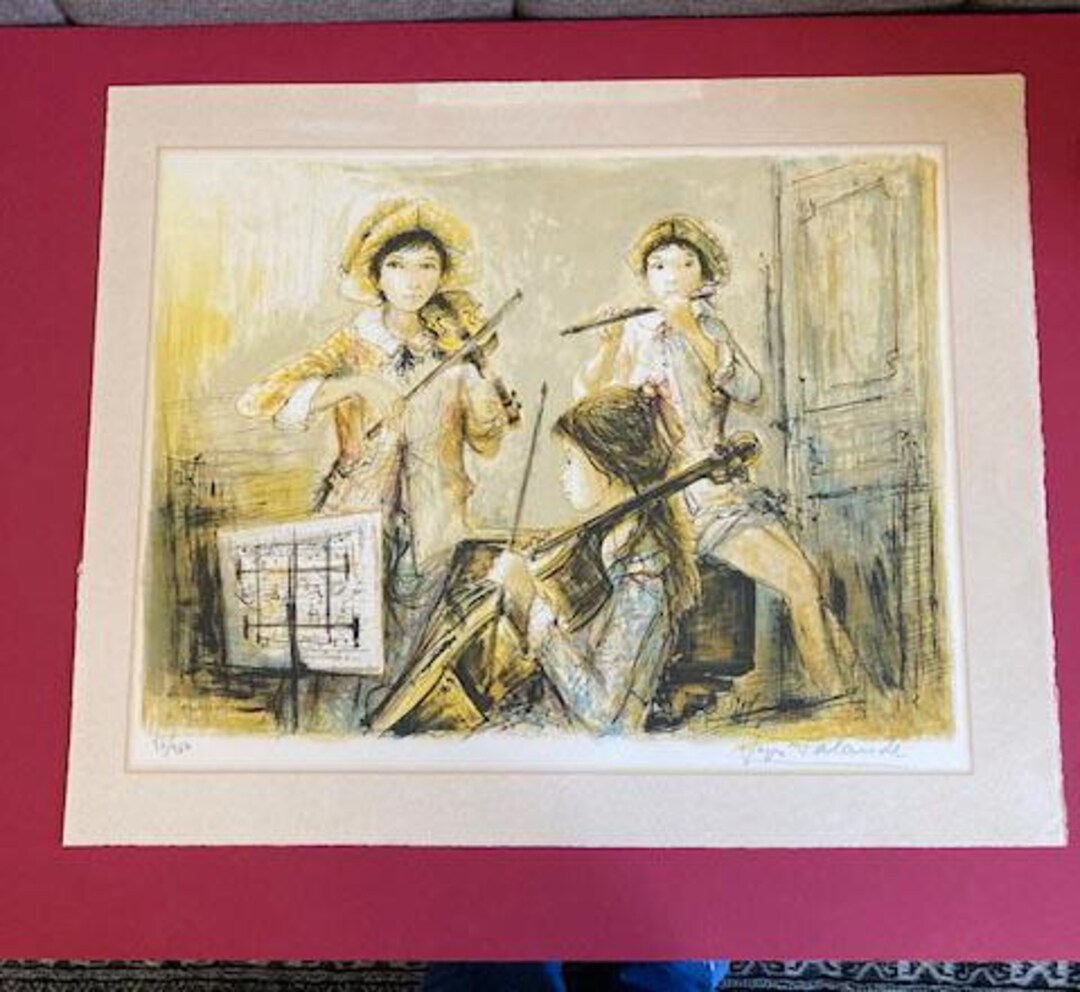Rare Jacques Lalande (french 1921-2005) Hand Signed and Numbered ...