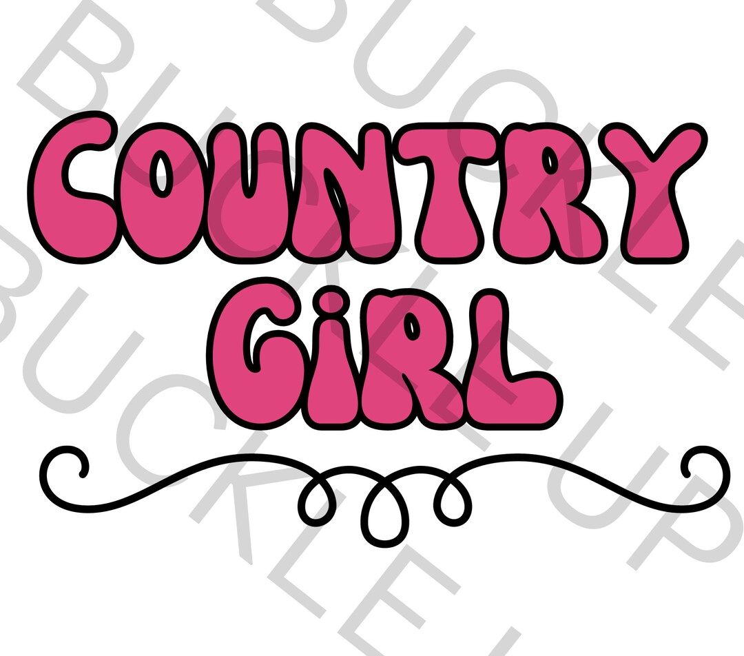 Country Girl Graphic, Sublimation Design (PNG, JPG, Digital Download ...