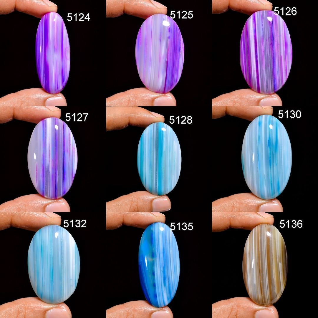 Multi Onyx Gemstone, Designer Multi Onyx Cabochon, Onyx Loose Gemstone ...