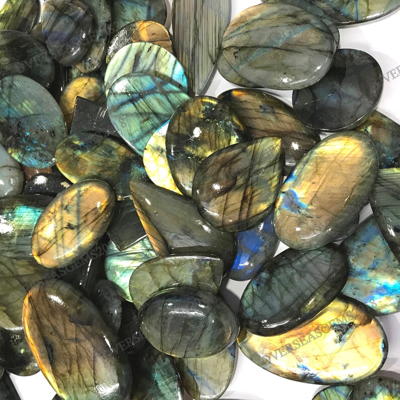 Natural Labradorite Gemstone Wholesale Loose Labradorite | Etsy