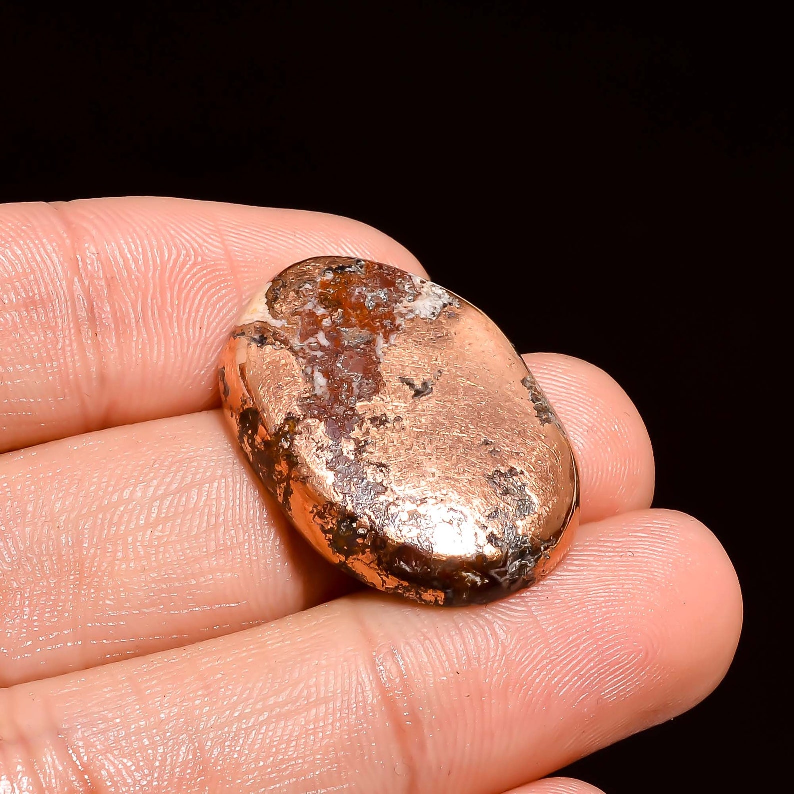 Copper Agate Gemstone Mix Shape Gemstone Copper Agate | Etsy