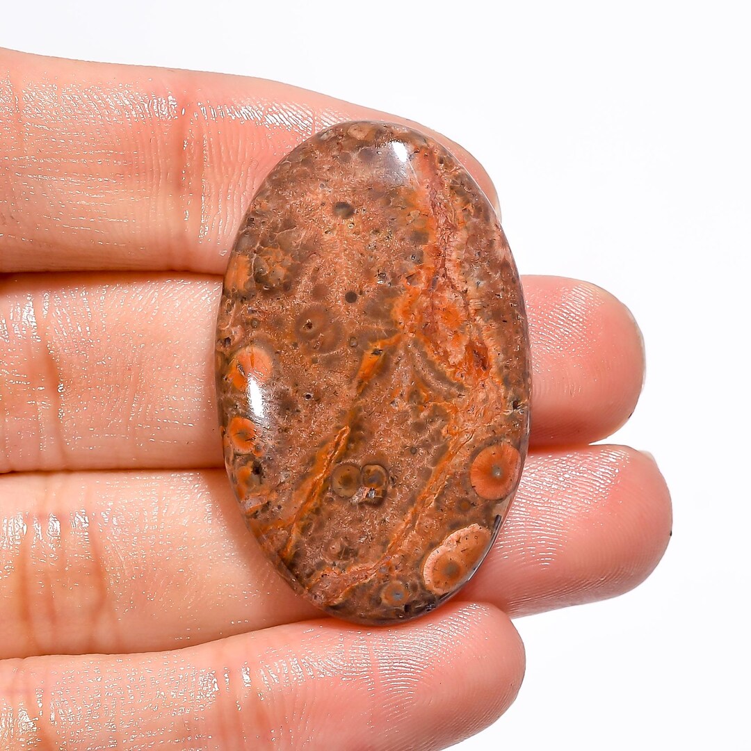 Poppy Jasper Gemstone, Designer Natural Poppy Jasper Cabochon Gemstone ...