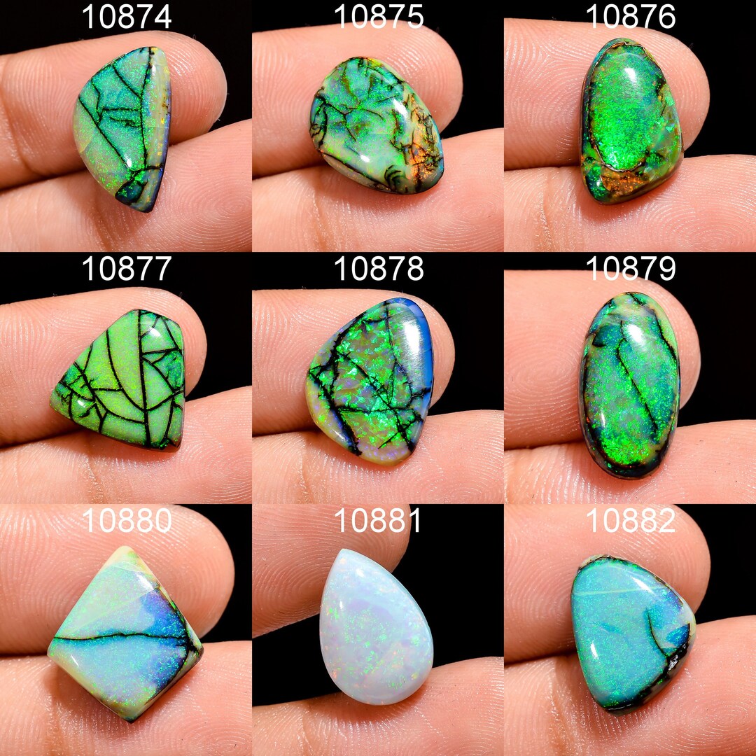 Monarch Opal Gemstone, Sterling Monarch Opal Cabochon Gemstone, Loose ...