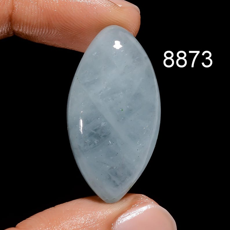 Natural Aquamarine Cabochon Gemstone, Mix Shape Loose Stone - Etsy