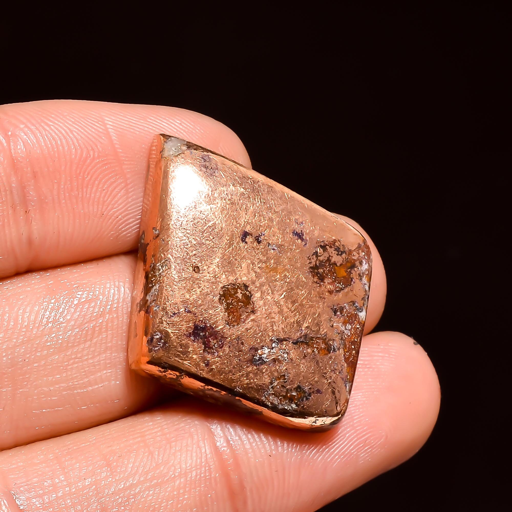 Copper Agate Gemstone Mix Shape Gemstone Copper Agate | Etsy