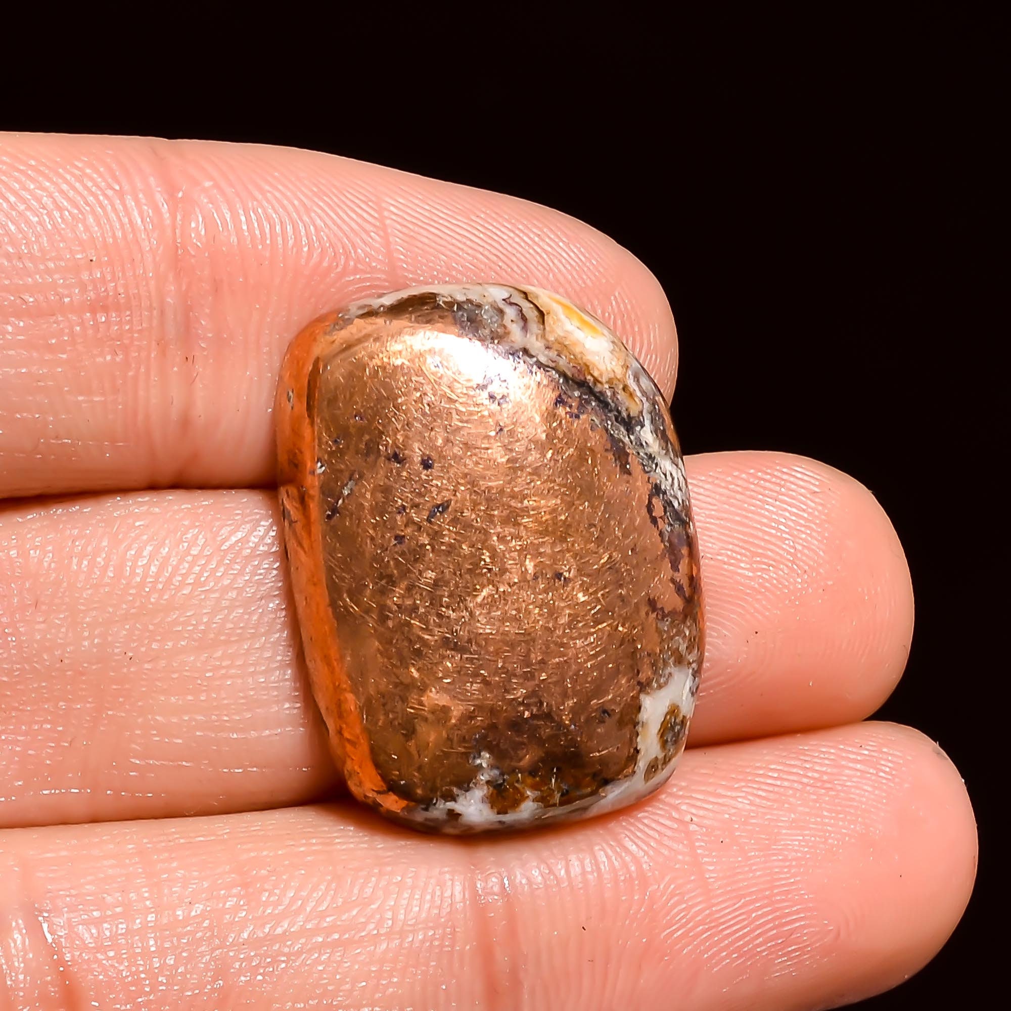 Copper Agate Gemstone Mix Shape Gemstone Copper Agate | Etsy