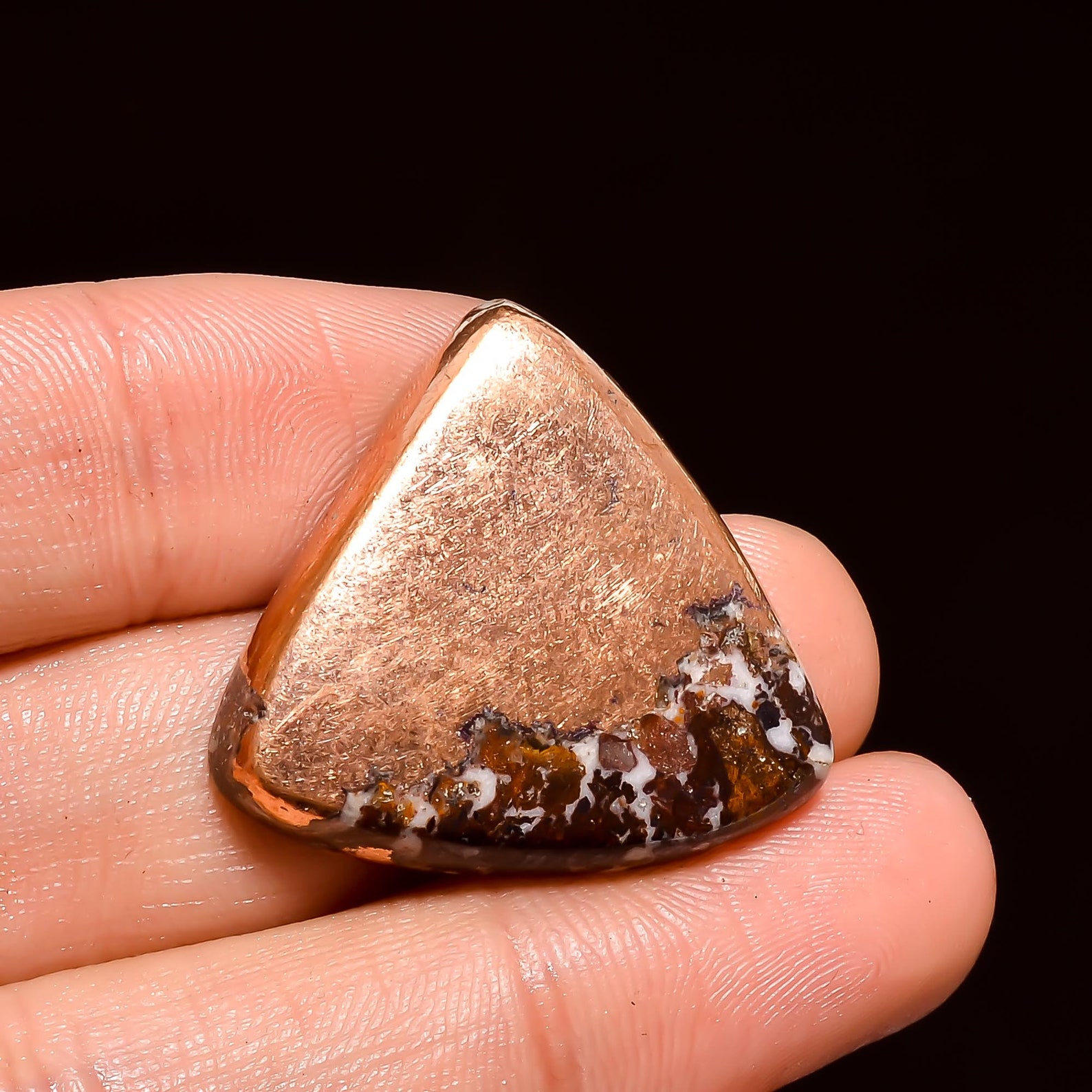 Copper Agate Gemstone Mix Shape Gemstone Copper Agate | Etsy