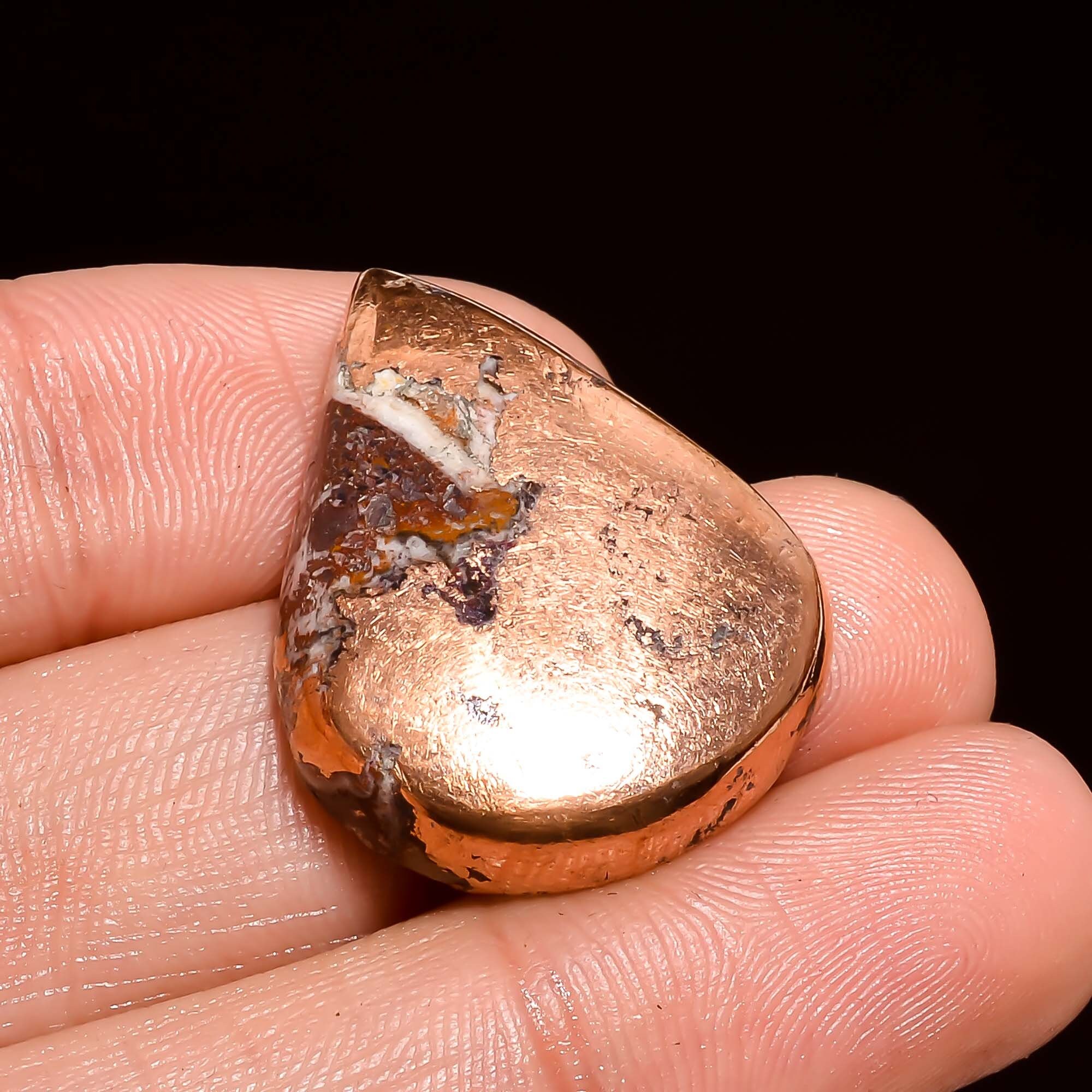 Copper Agate Gemstone Mix Shape Gemstone Copper Agate | Etsy