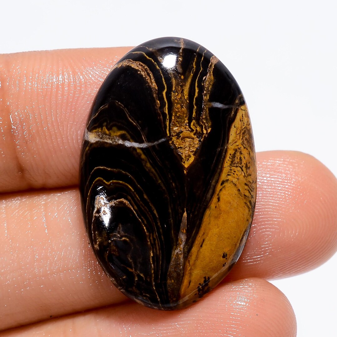 Stromatolite Gemstone Cabochon, Natural Designer Healing Gemstone ...