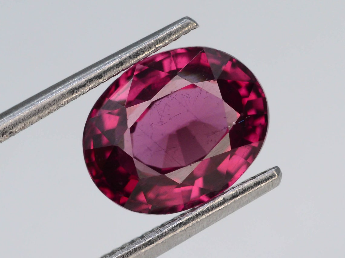 2.15 CT Natural Rodolite Garnet from Africa | Etsy