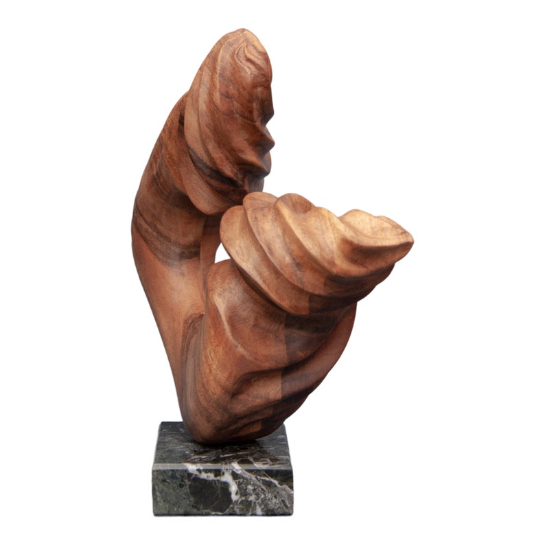 Unique Gift Handmade 3d Statue Living Room Art Wood - Etsy